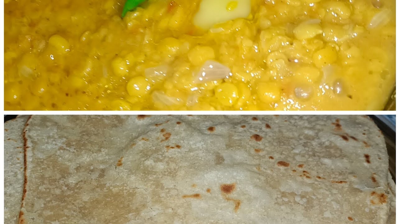 Breakfast Chapati and Dal - YouTube