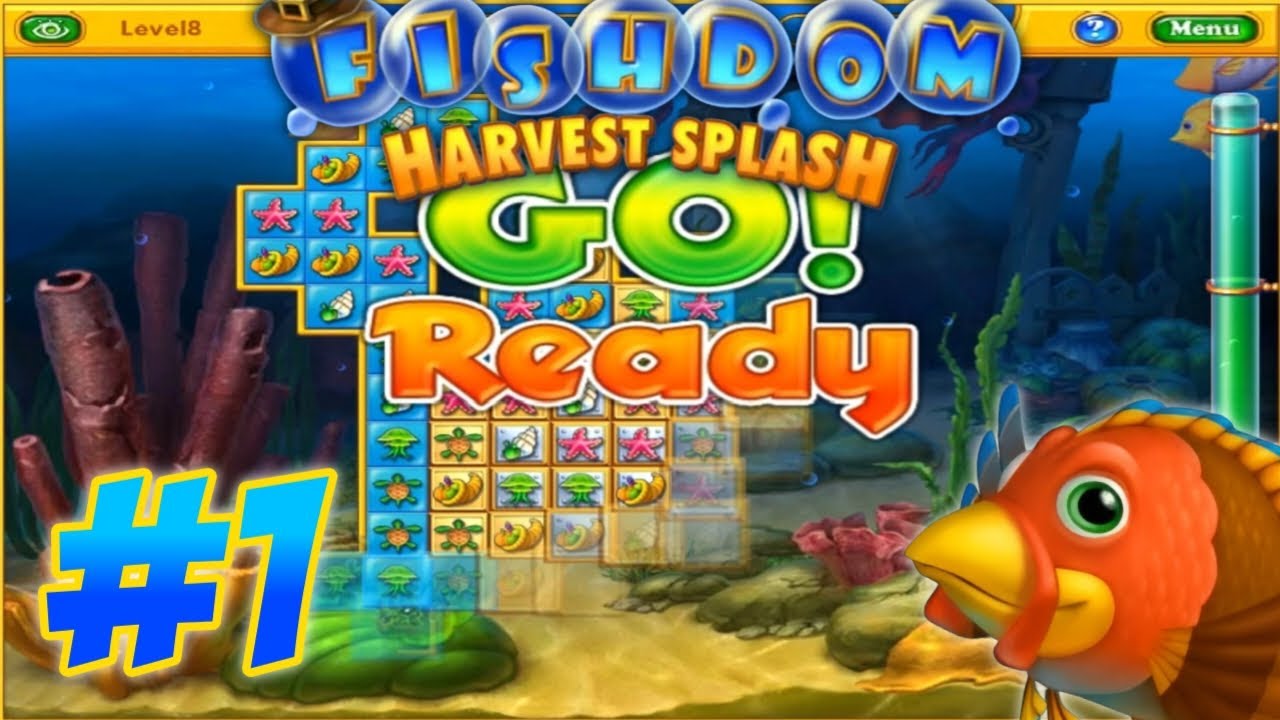 Fishdom: Harvest Splash [PC] - Gameplay Part 1 - (Level 1-10) - Harvest ...