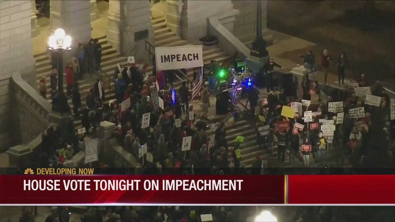 House Votes On Articles Of Impeachment - YouTube