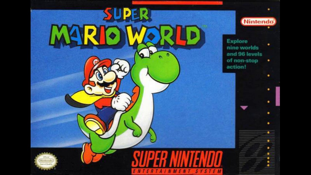 Super Mario World - Athletic Theme (Mario's acid trip) - YouTube