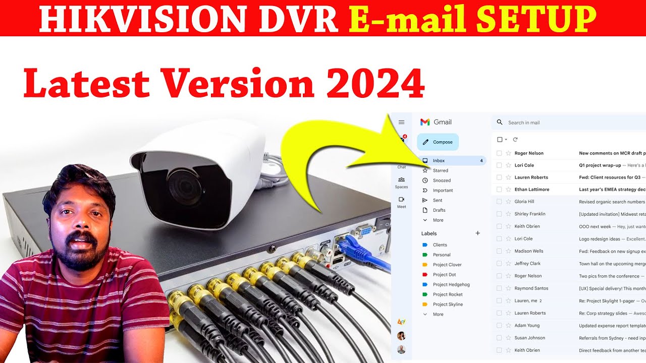 Configure Gmail Notification in Hikvision NVR & DVR | 2024 update - YouTube