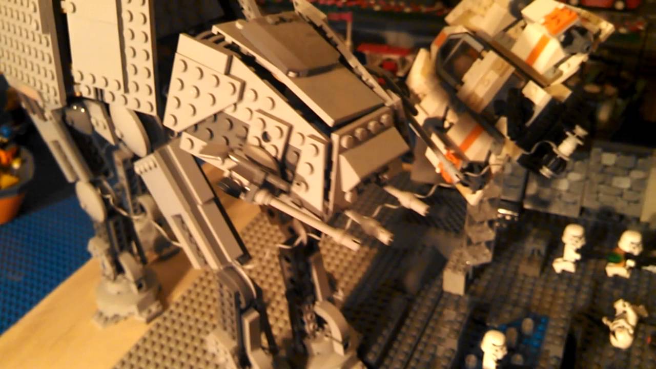 LEGO MOC: star wars battlefront planet sullust - YouTube