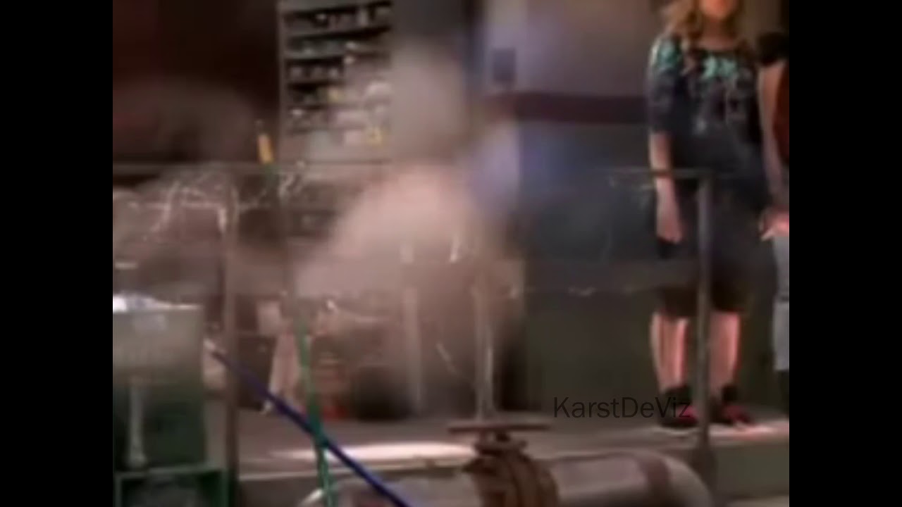 gibby falls through the roof but it's zoomed in - YouTube