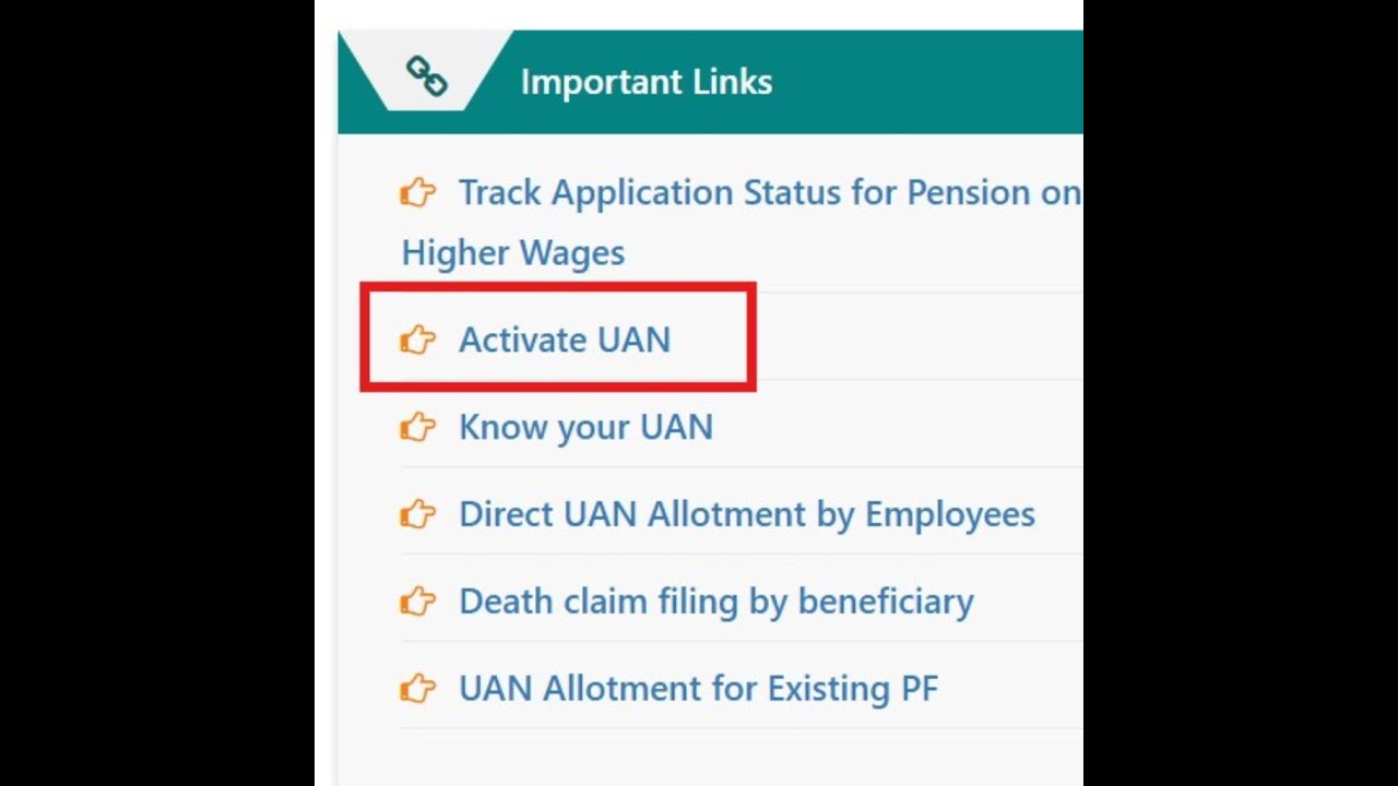 how to active UAN NO - YouTube