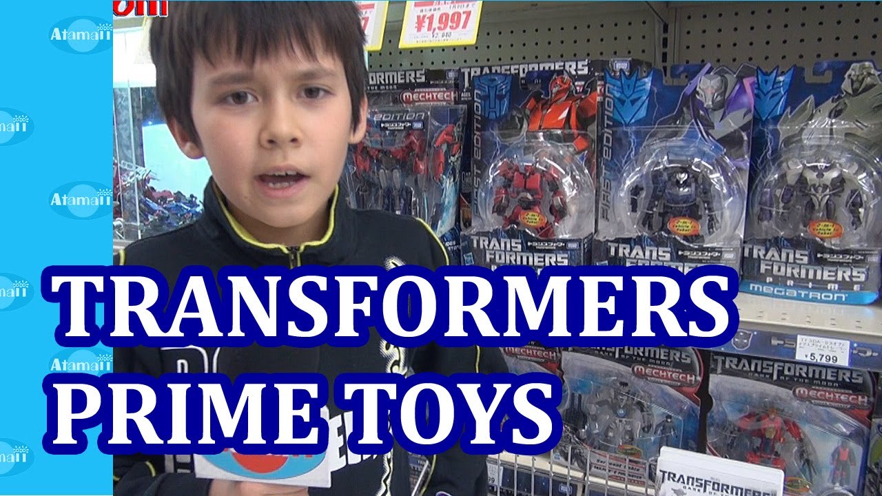 Transformers Prime Animated Toys by Takara Tomy Japan with Alex - YouTube