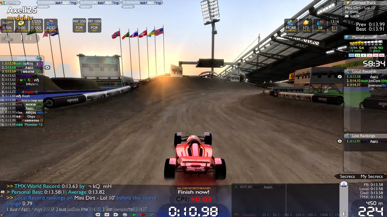 Dirt Series - 20 World Records | Trackmania Live & TMInterface Runs ...