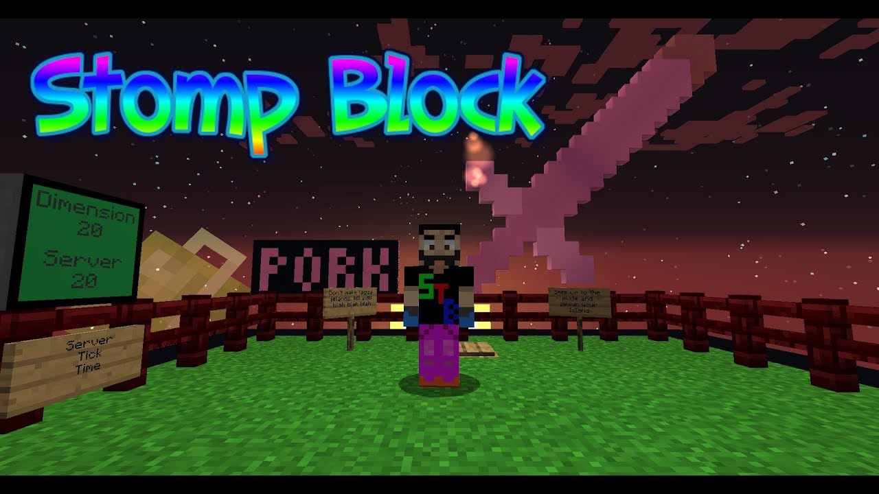 Stomp Block My own attempt at a Modpack - YouTube