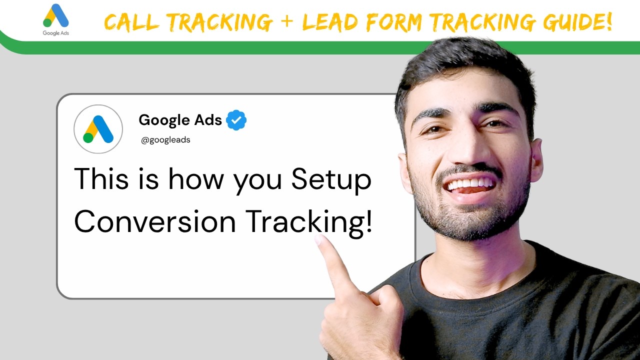How to SETUP Google Ads Conversion Tracking for Lead Form Submission ...
