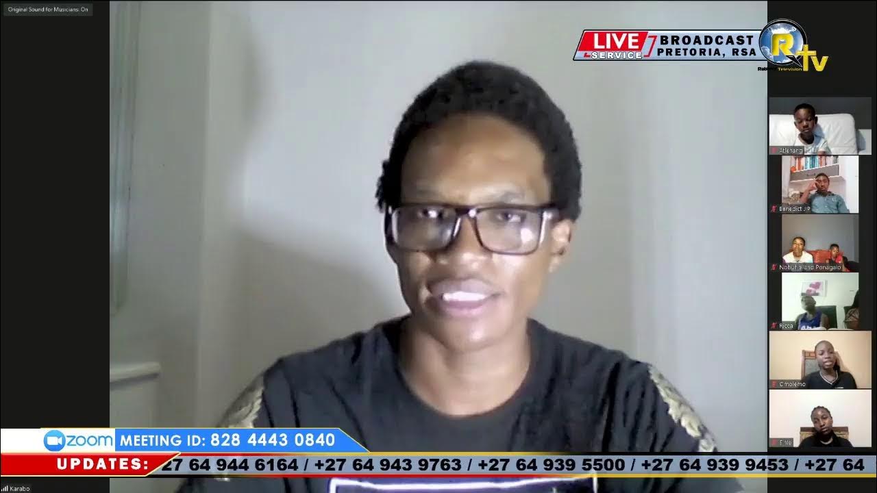 25 FEBRUARY 2023 SATURDAY LIVE BROADCAST SERVICE WITH PROF. LESEGO DANIEL AND SONS PART 1 - YouTube