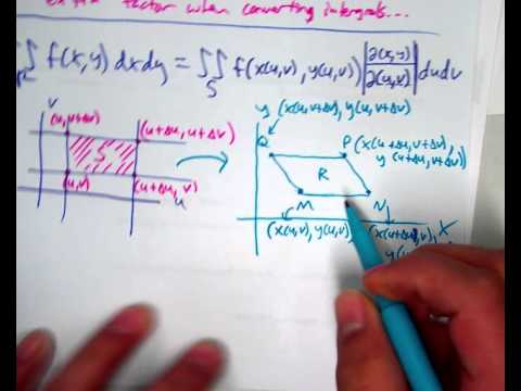 14.7 Change of variables. Jacobian. - YouTube