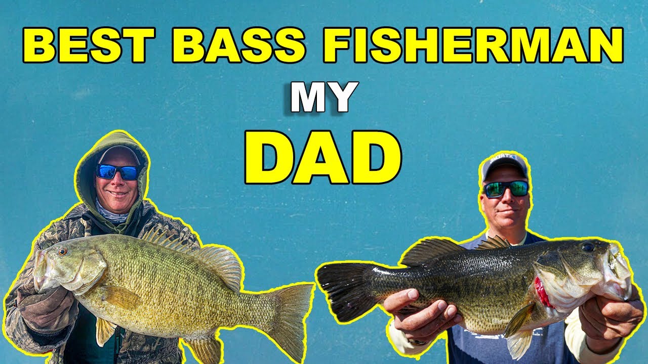 My DAD always catches GIANT Bass - Best Bass Fisherman EVER - YouTube