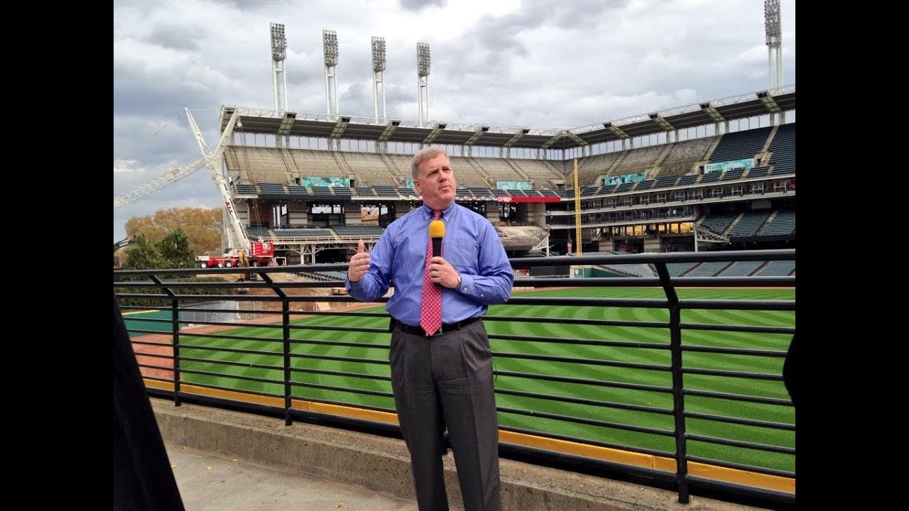 Jim Folk Cleveland Guardians VP of ballpark operations - YouTube