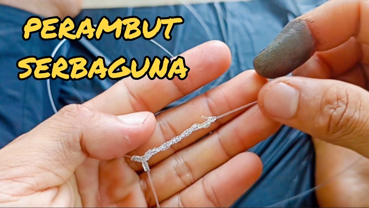 #EP924 Cara Buat Perambut Bottom Universal - YouTube