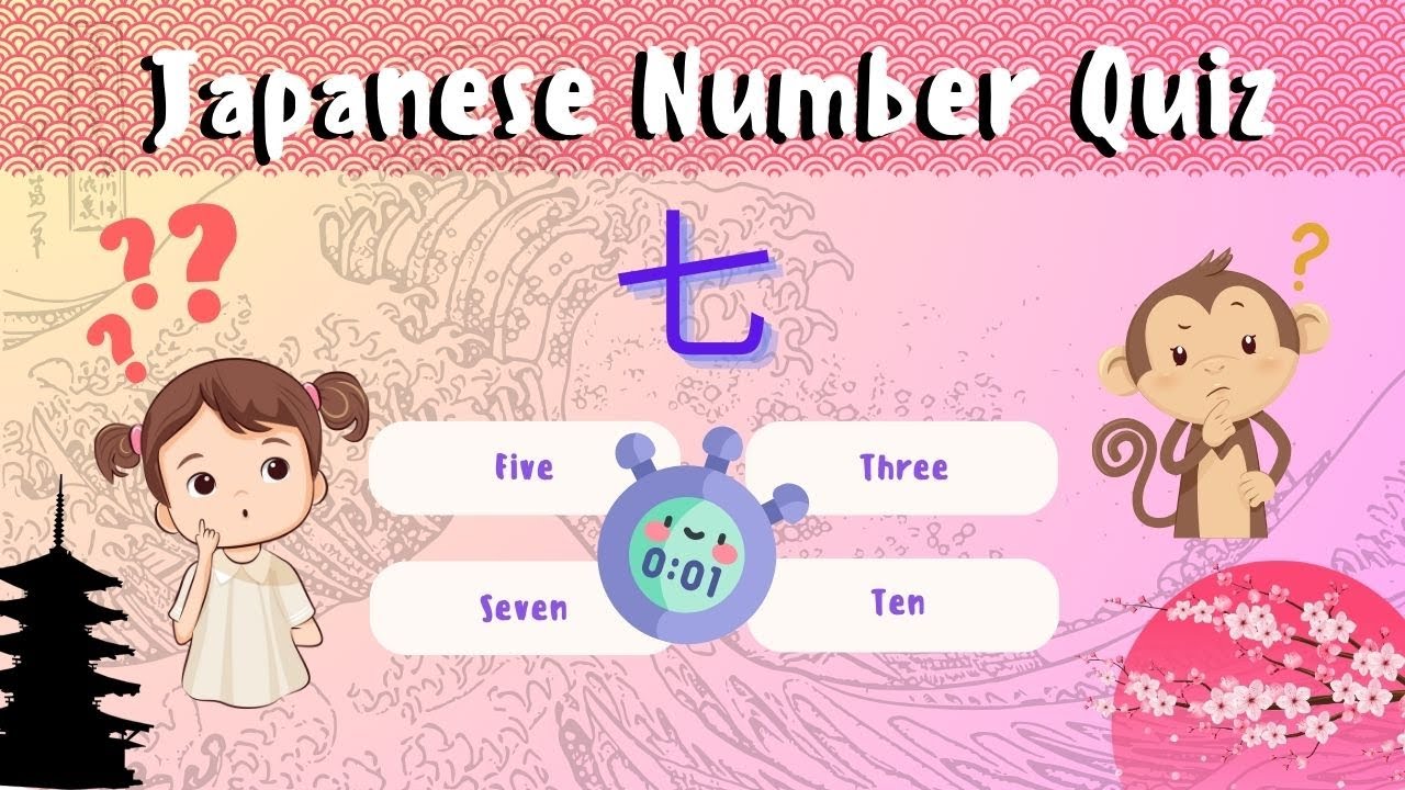 Japanese Numbers 1-10 Quiz – Learn to Count in Japanese! - YouTube