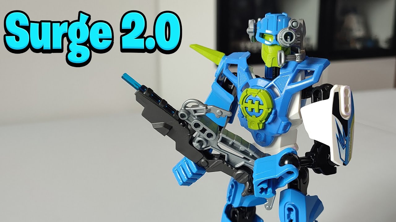 Lego Hero Factory 2141 Surge 2.0 Bemutató - YouTube