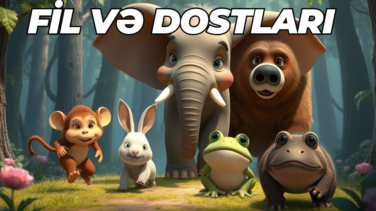Fil və dostları (Azərbaycan dilində nağıl) - YouTube