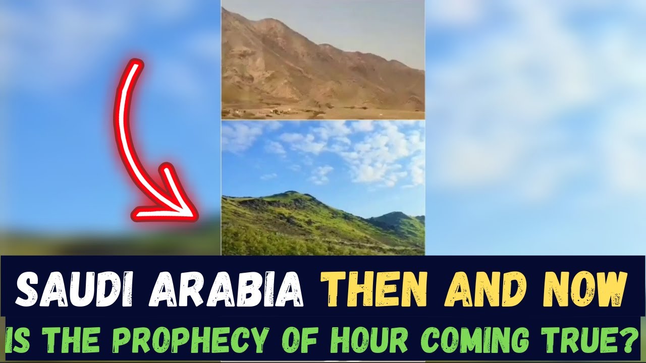 THE COMPARISON OF SAUDI ARABIA THEN AND NOW AFTER HAEVY RAINFALL ! IS ...