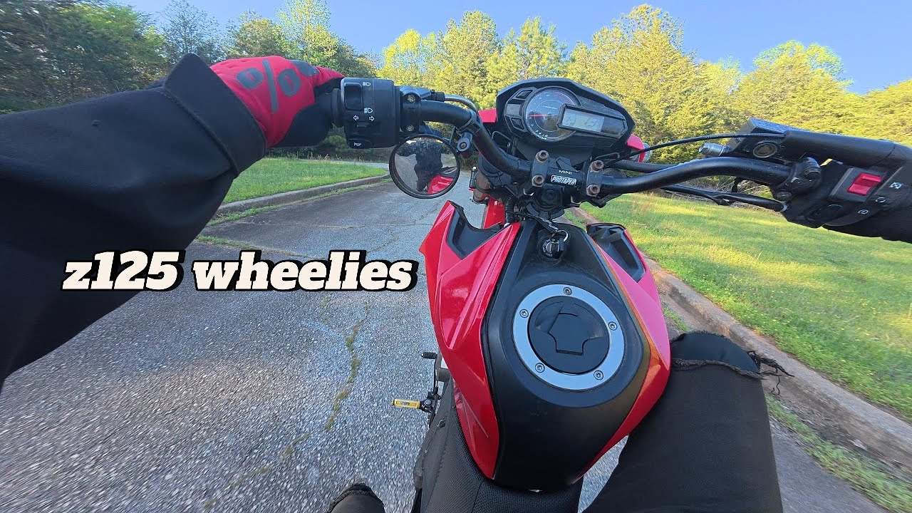 Z125 WHEELIES | Ep.3 | - YouTube