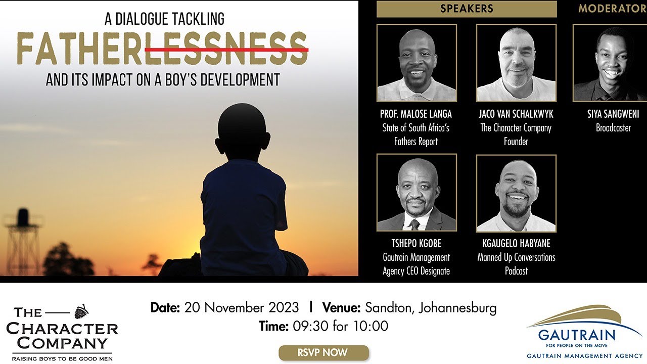#Fatherlessness Dialogue - Hosted by Gautrain Management Agency - YouTube