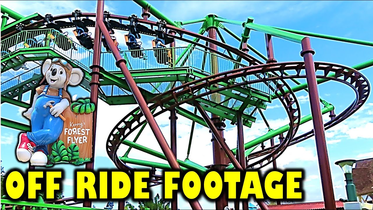 Kenny's Forest Flyer at Dreamworld Off-Ride Footage (No Copyright ...