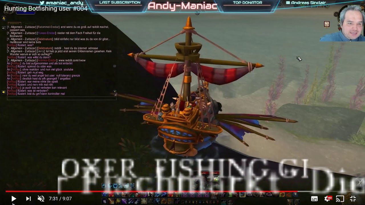 WoW BFA Angelbot 100 % sicher erwischt / Angelbot Hunter #005 " Gilde ...