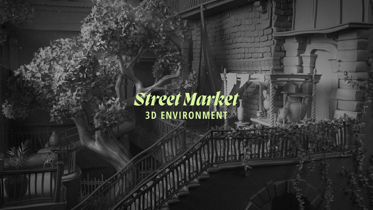 STREET MARKET MODEL // 3D Environment Breakdown // SCAD 2024 - YouTube