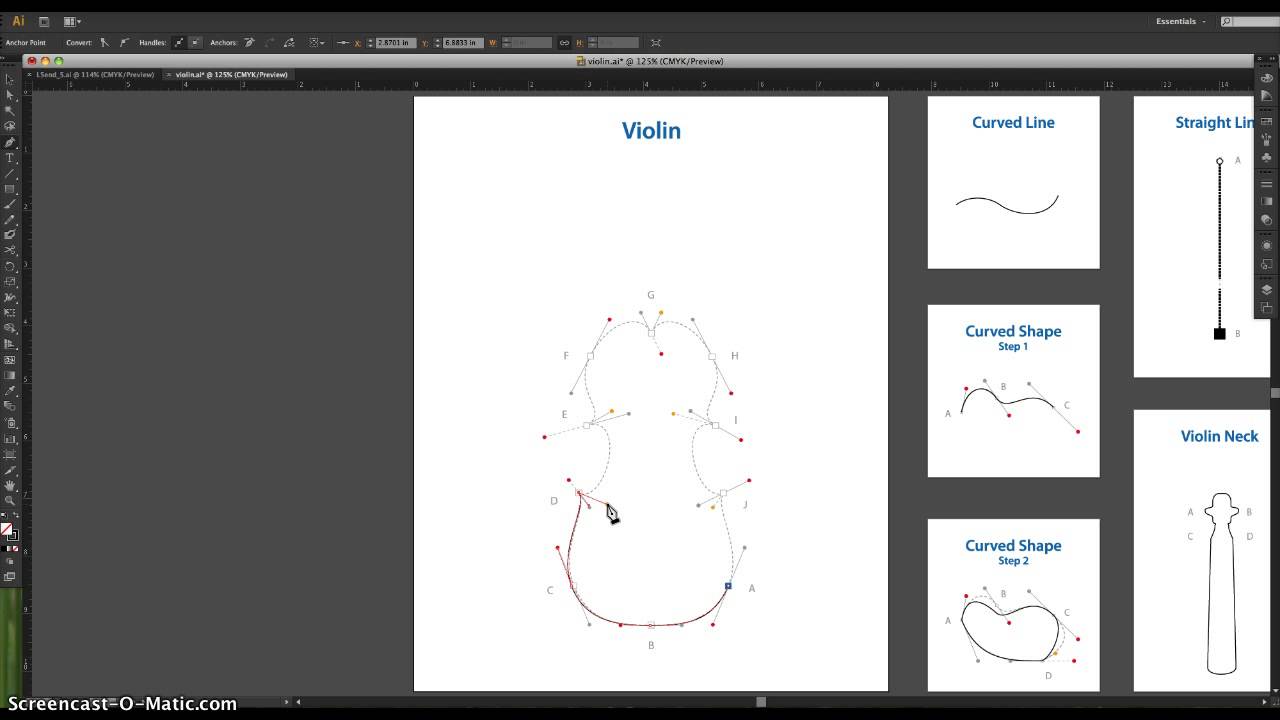 Drawing Continuous Shapes with Smooth and Corner Points - YouTube