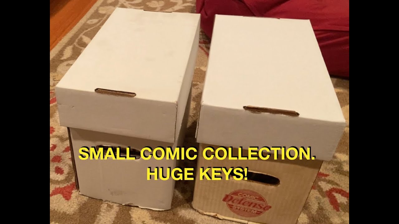 I Bought a Small Comic Book Collection with Huge Keys! - YouTube