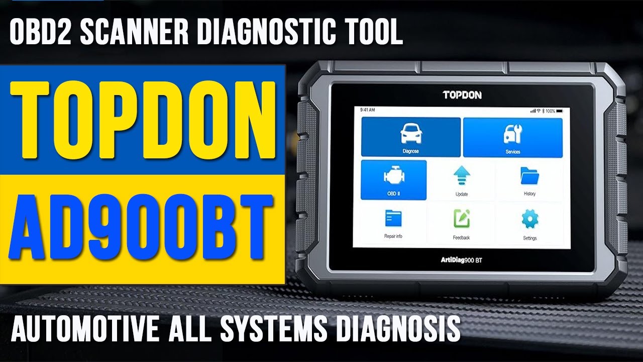 Best OBD2 Scanner | TOPDON AD900BT [ 2025 Buyer's Guide ] - YouTube