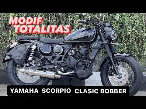 SOLD OUT TO JAKARTA CLASIK BOBBER YAMAHA SCORPIO CUSTOM MODIFIKASI ...