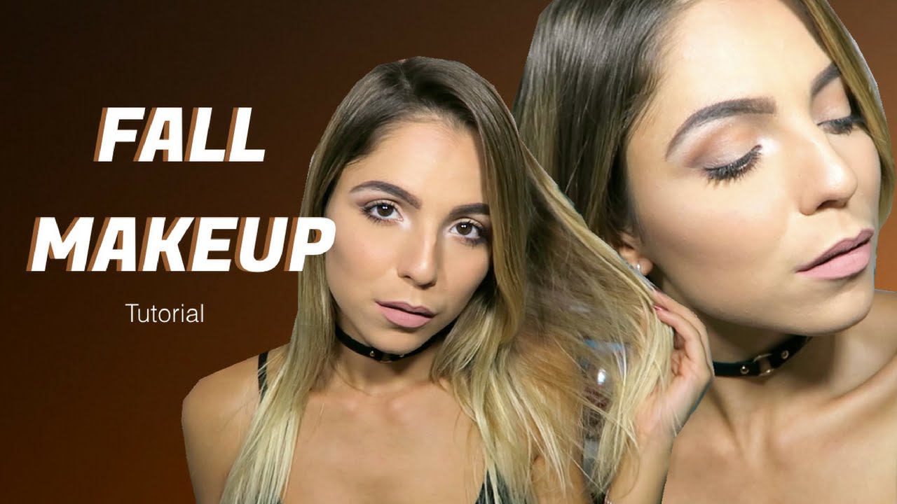 ROUTINE MAKEUP D'AUTOMNE | CINDY DSLV - YouTube