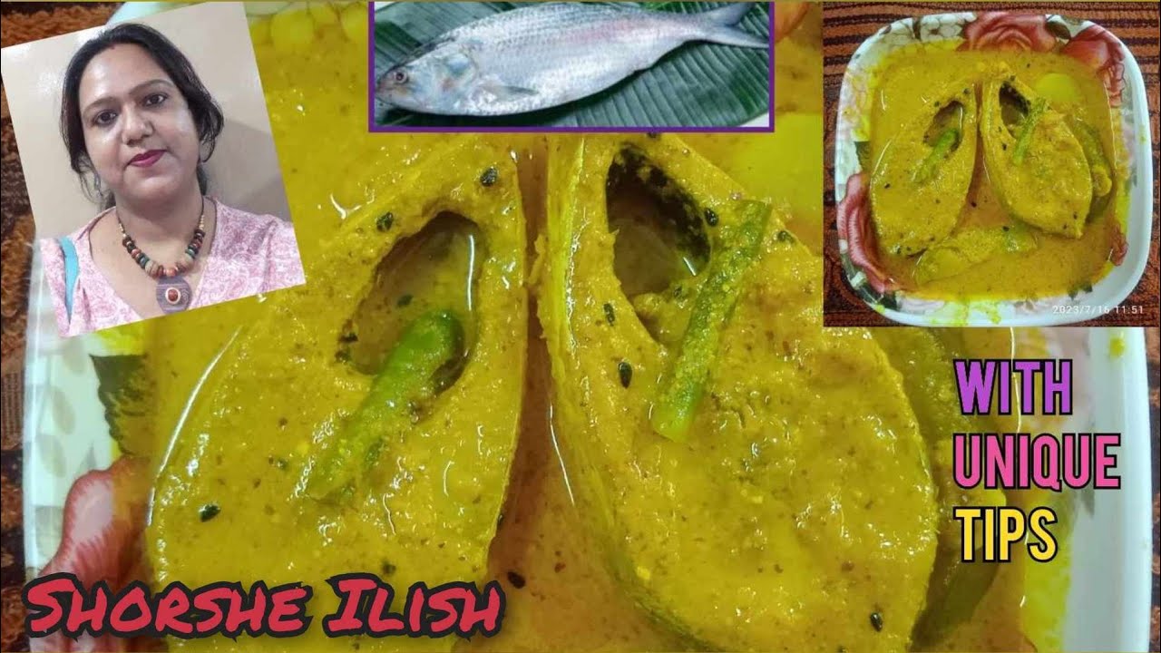 Shorshe Ilish || Shorshe diye ilish maach || Ilish maach recipe ...