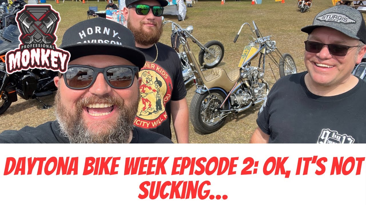 Ok, Daytona Bike Week is shaping up to be pretty fun this year… - YouTube