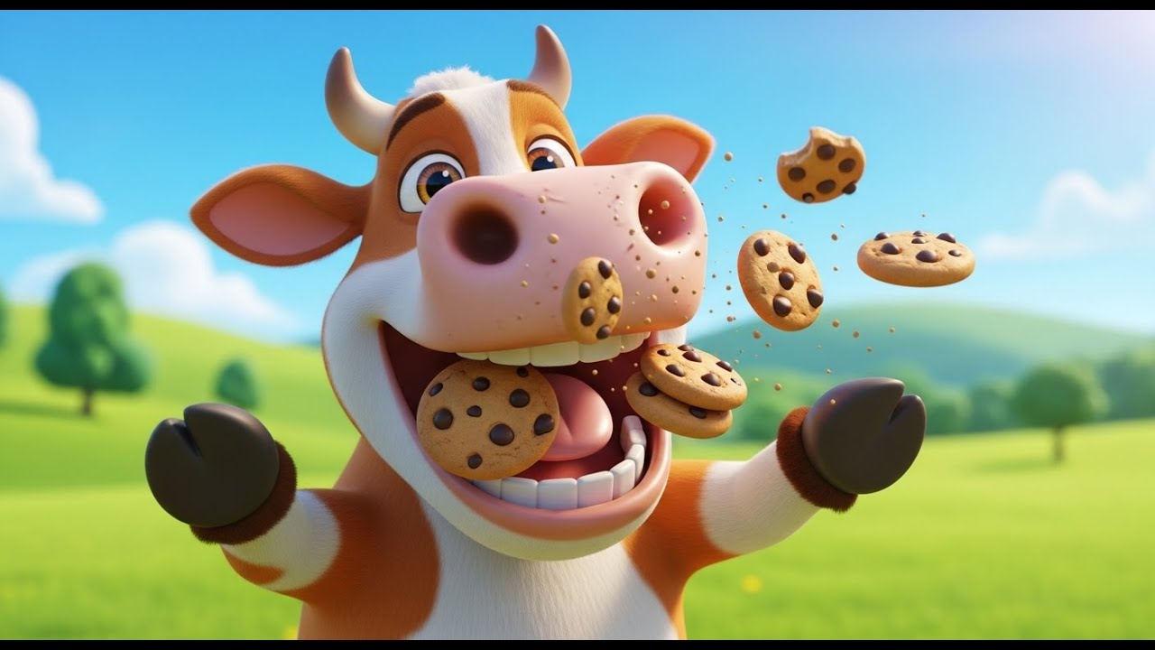 The Cow Who Loved Cookies | Best Nursery Rhymes and Kids Songs ...