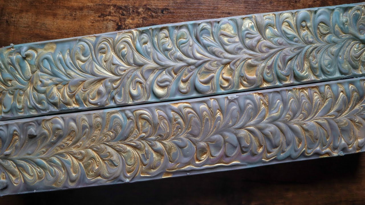 SIMPLE YET ELEGANT FOREST FLANNEL SOAP | Cold Process Soap Making BBW ...