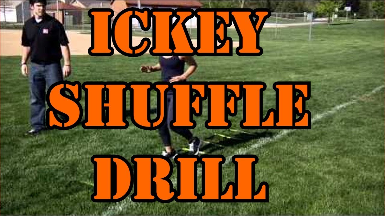 Forward Ickey Shuffle Speed Ladder - YouTube