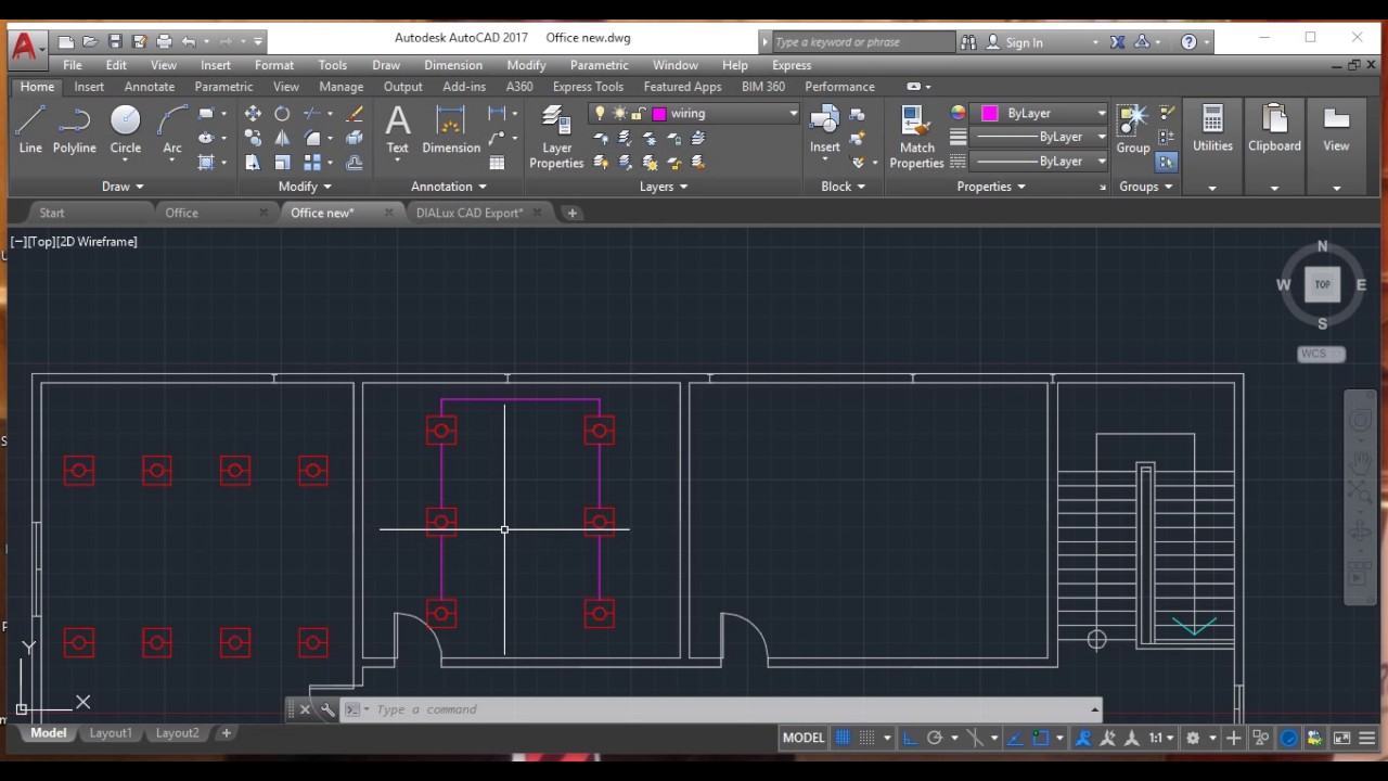 Lighting Design CAD With DIALUX Part 2 - YouTube