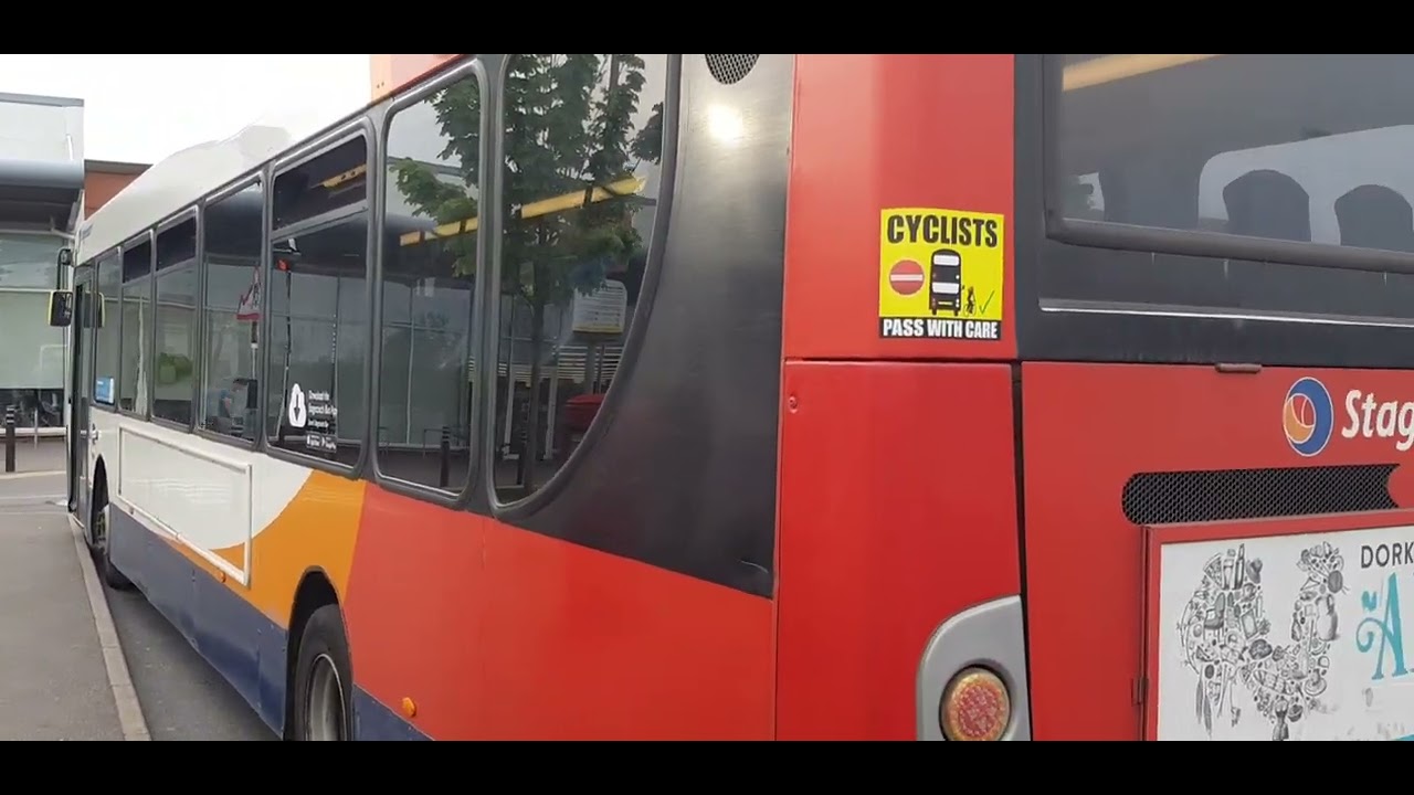 Here is the stagecoach bus 27833 on the number 91 in Brookwood Friday 6 ...