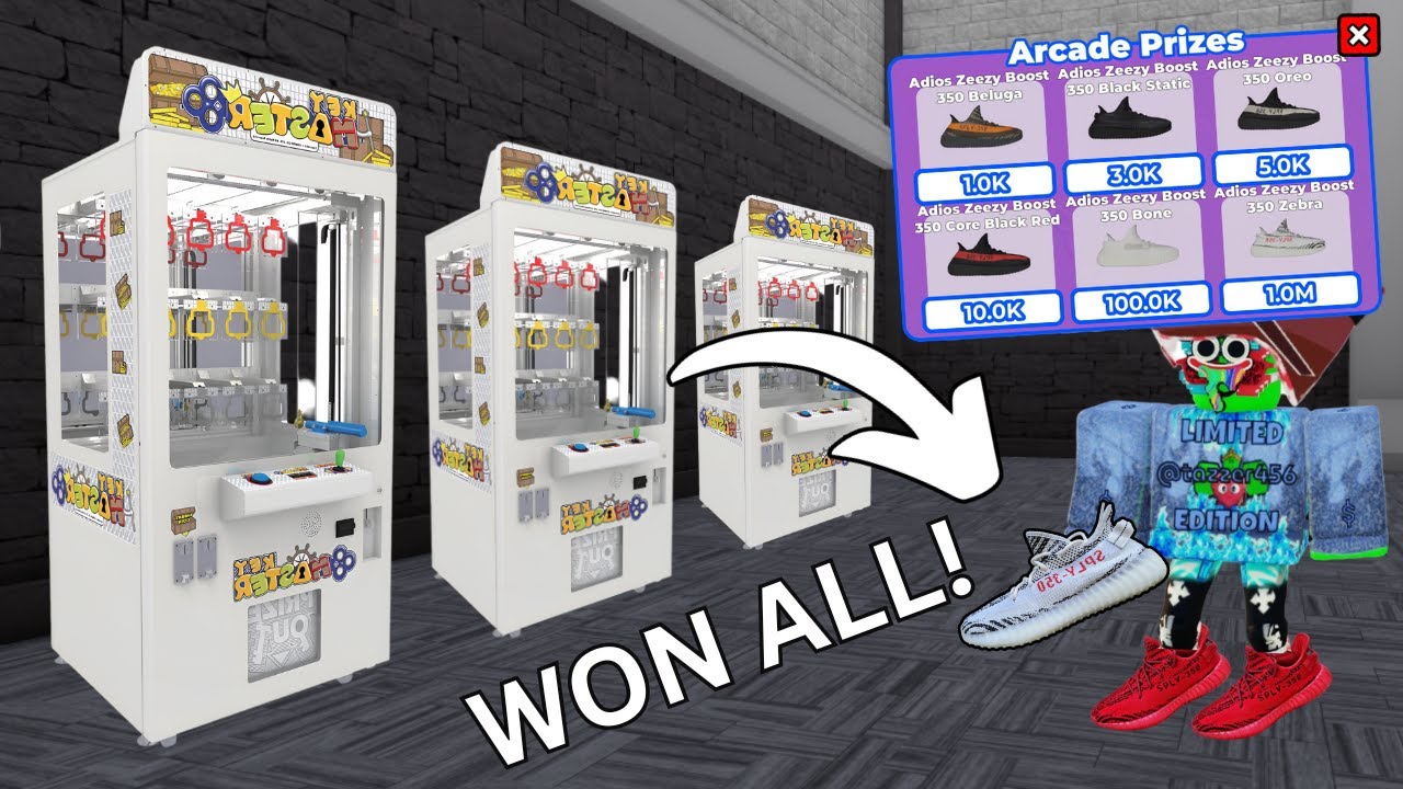 NEW YEEZY 350s ADDED INTO ROBLOX SNEAKER RESELL SIMULATOR (ARCADE ...