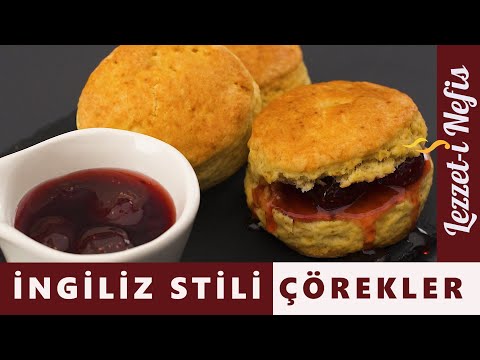 İngiliz Çöreği Scone Nasıl Yapılır? | KFC Ekmeği gibi...