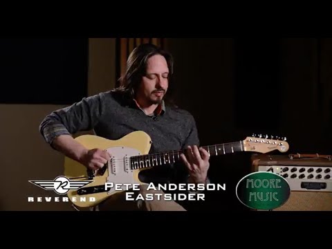 Demo of Reverend Pete Anderson Eastsider electric guitar - YouTube