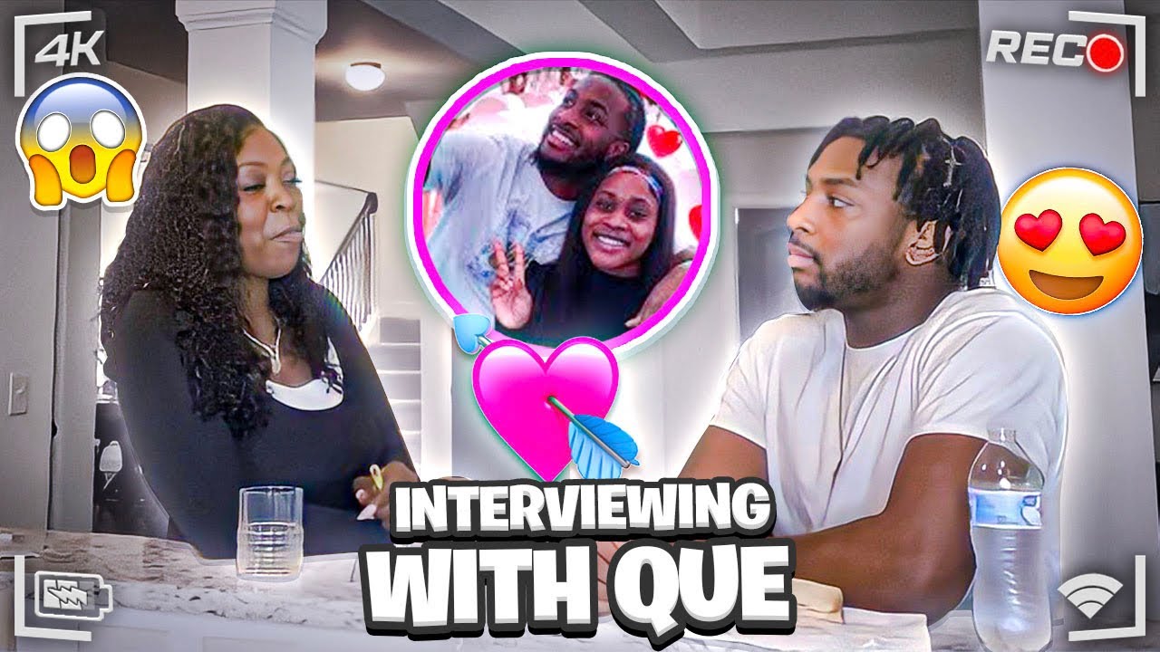 INTERVIEWING Q BEFORE HIS DATE WITH P - YouTube