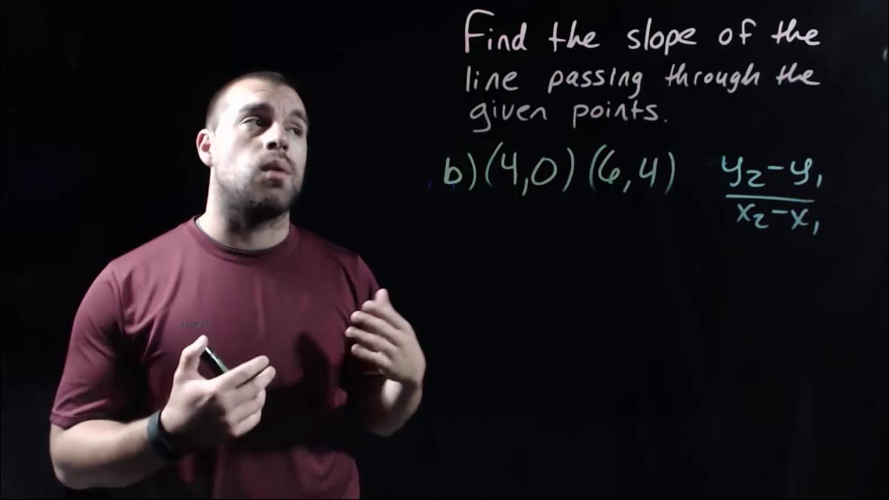 Geometry 3.4: Find and Use Slopes of Lines - YouTube