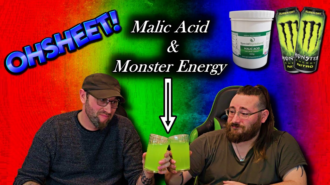 MALIC ACID & MONSTER ENERGY, Together Dose It Work - YouTube