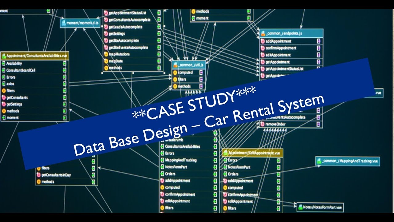 Case Study - Database Design Approach - Car Rental System - YouTube