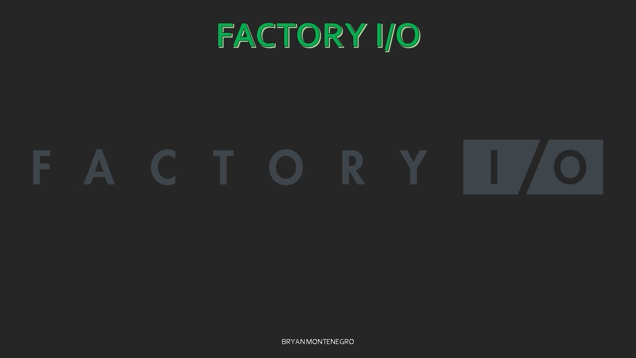INTRODUCCION A FACTORY IO - YouTube