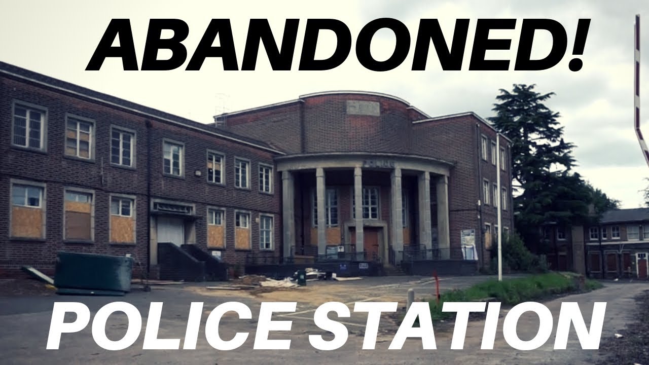 EXPLORING an ABANDONED POLICE STATION! - YouTube