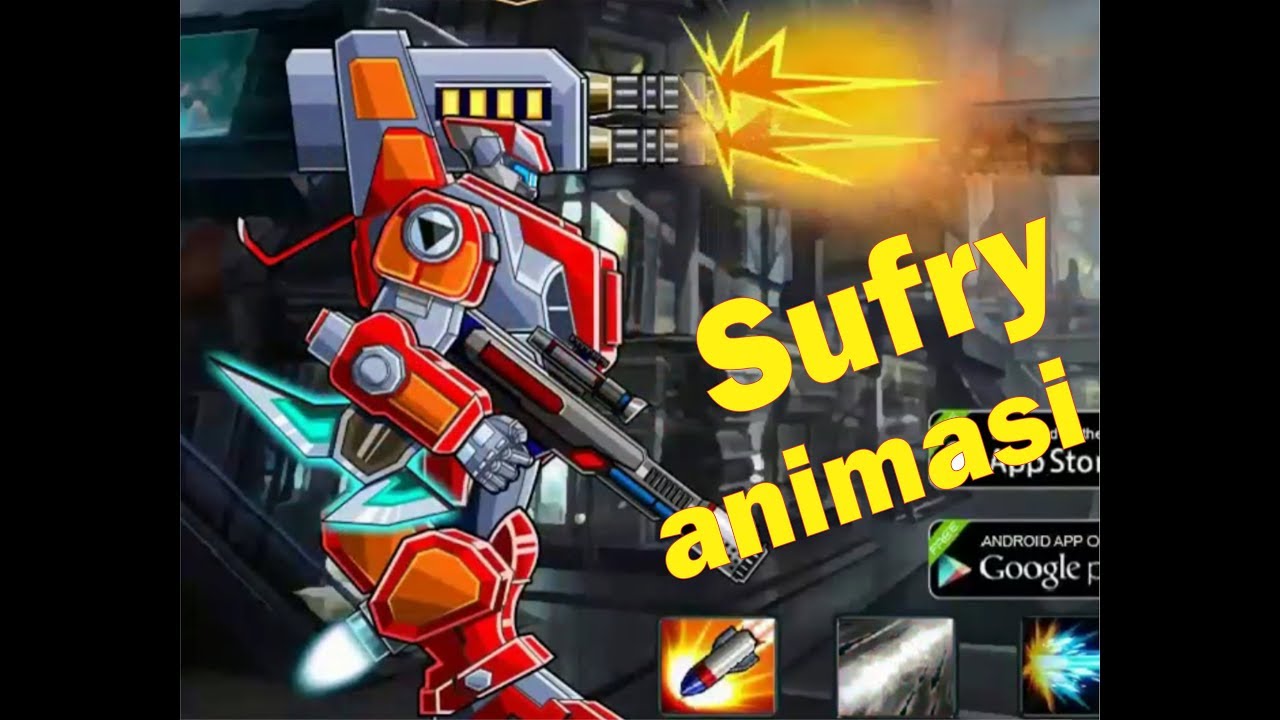 Permainan laki-laki Main gem Robot-robotan : merah vs robot kuning ...