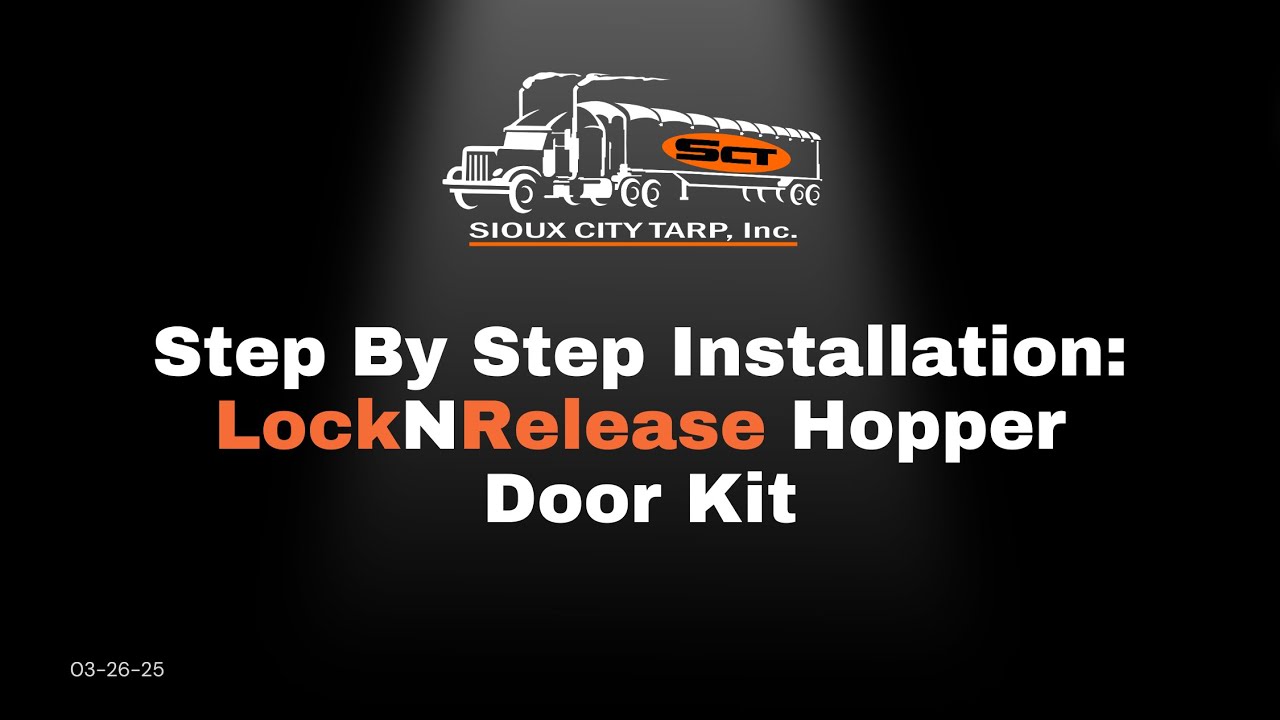 Step-by-Step Installation: LockNRelease Hopper Door Kit - YouTube