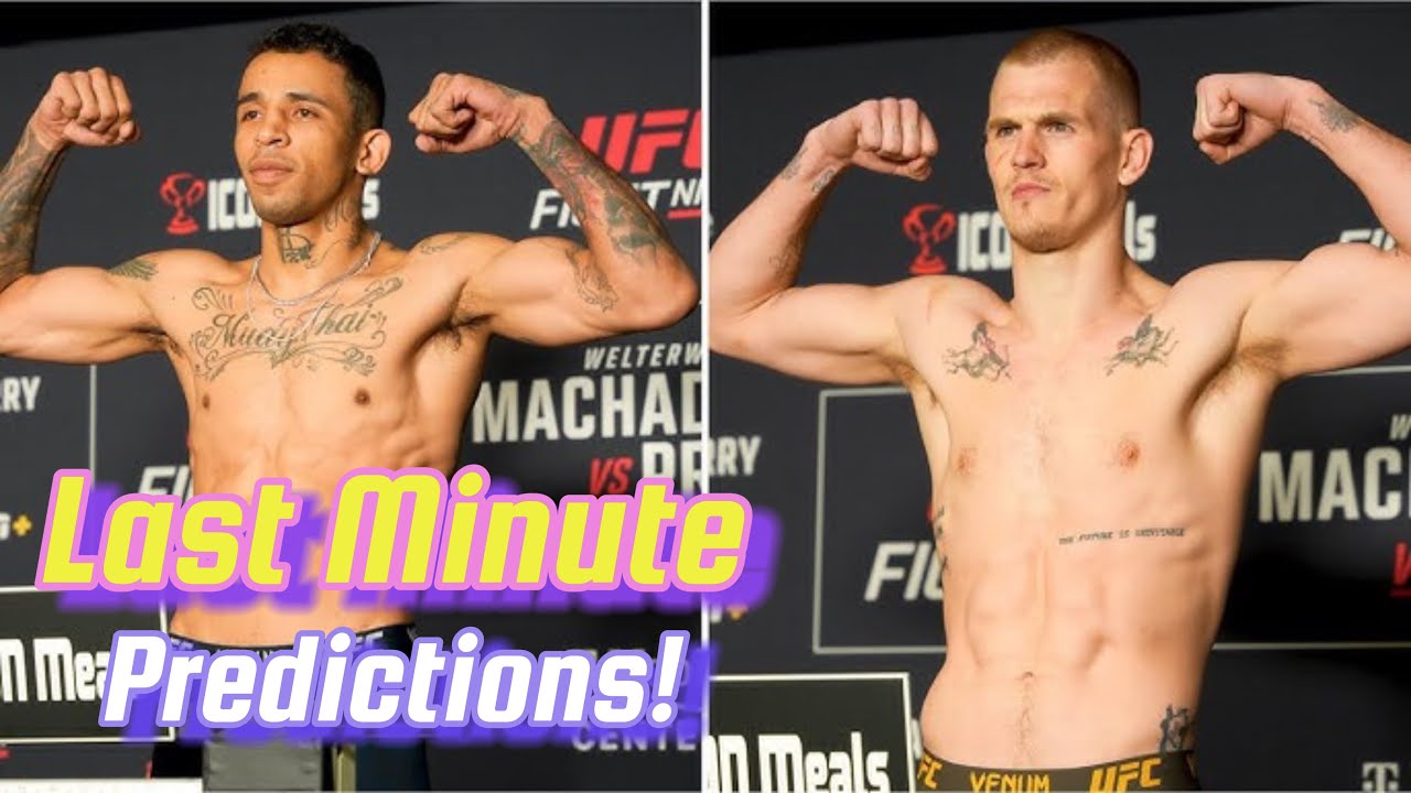 UFC Kansas City: Garry vs. Prates LAST MINUTE PREDICTIONS & Betting ...